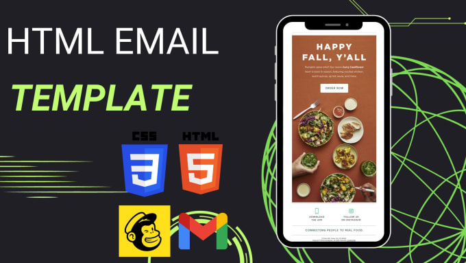 Code a responsive html email template by Vitaliyv22 | Fiverr Code a responsive html email template by Vitaliyv22 | Fiverr