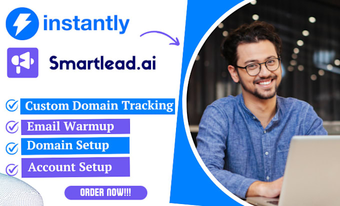 Setup instantly ai smartlead ai for cold email outreach by Emmanuel_12342 | Fiverr