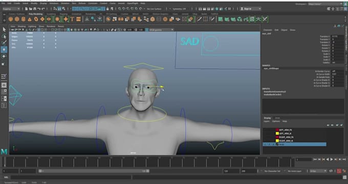 Advance 3d character rig, joint rig, rig3d, dynamic rig, control rig ...
