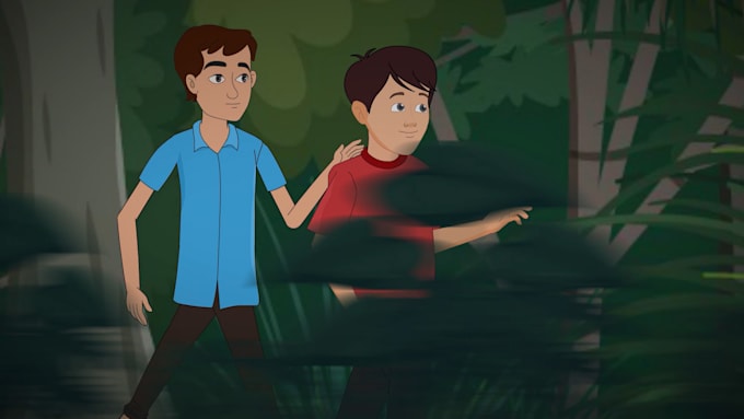 Create 2d animated horror story or scary storytelling animation by ...
