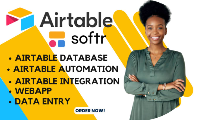 Setup Airtable Softr Webapp Airtable Automation Airtable Database Data Entry By Zoewrites001