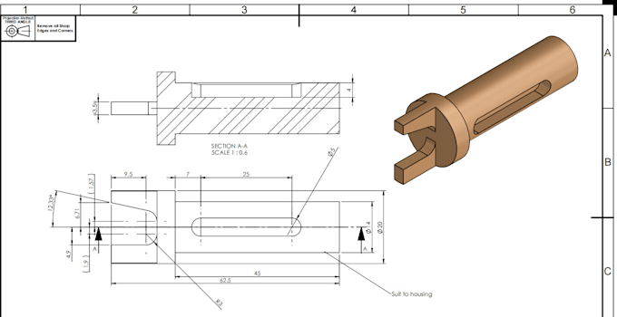 Create 3d cad modelling , 2d drafting , 2d to 3d , product design by ...