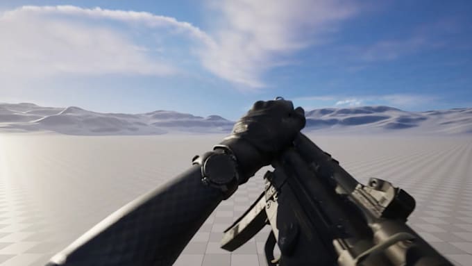 Realistic and render 3d fps animation 3d weapon animation 3d gun ...