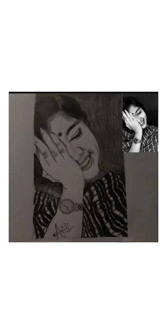 Make Pencil Sketch Portrait By Rewati A Fiverr