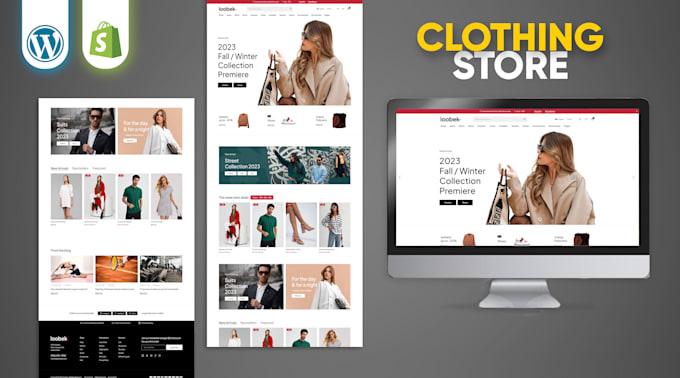 Build a modern streetwear clothing website for your fashion clothing ...