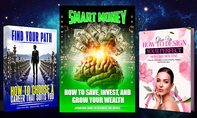 Do outstanding book cover and ebook cover design by Designmarkaz642 ...