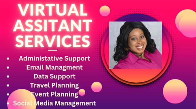 Be your dependable personal virtual assistant by Jalisac2489 | Fiverr