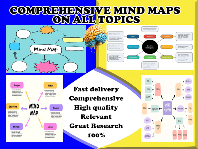 Design elaborate ugc concept maps and mind maps by Bright_junior | Fiverr