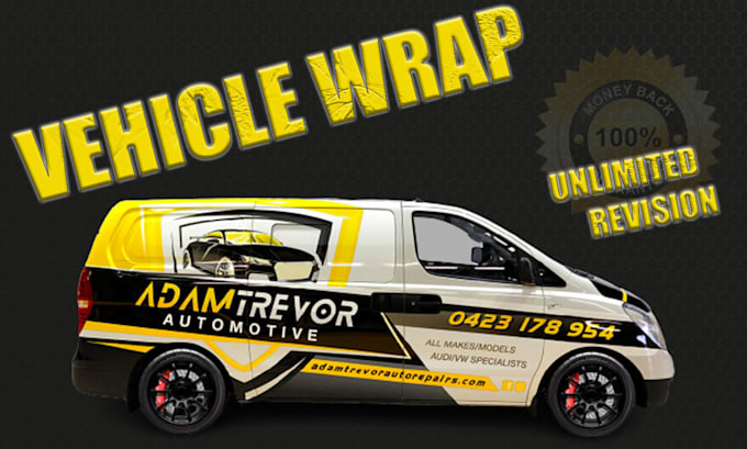 Design professional vehicle wrap,van,car,bus,truck wrap design by ...