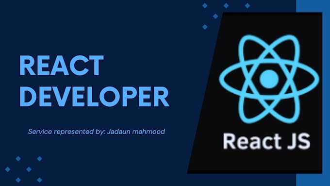Be a professional react developer for web development by ...