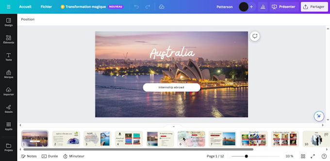 Create custom slide designs for you by Noa____ | Fiverr