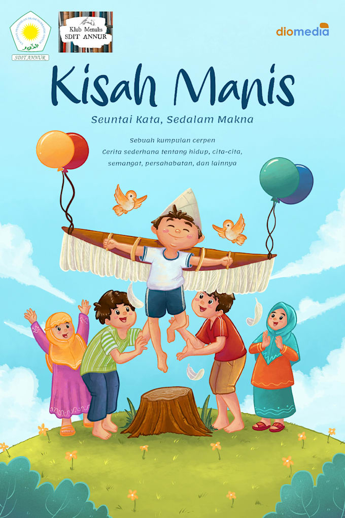 Do children book cover illustration by Brainlesz | Fiverr