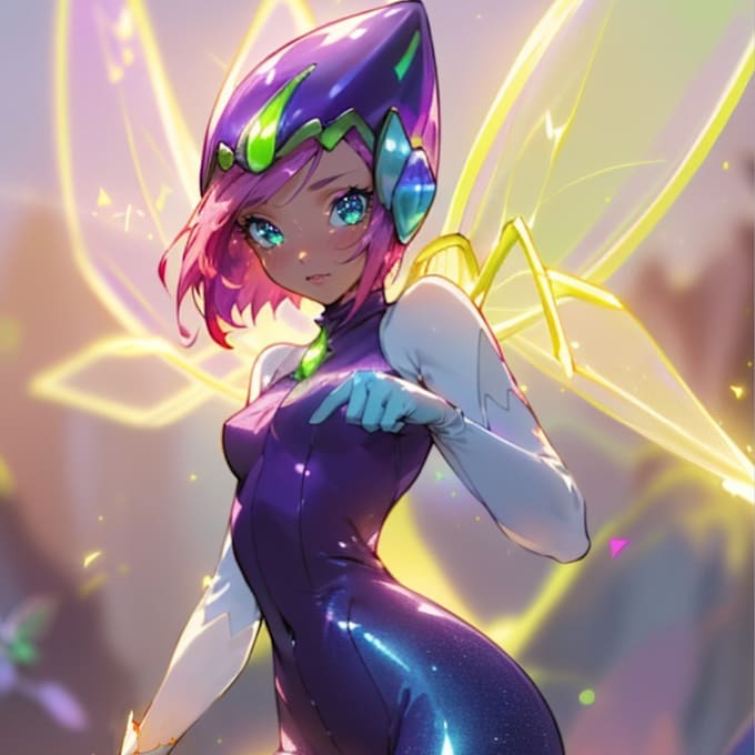 Draw anime character design for fan art, vtuber, profile picture furry ...