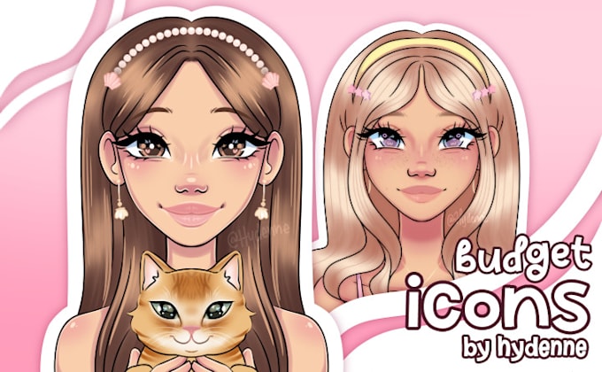 Draw your avatar in a symmetrical style by Hydenne | Fiverr