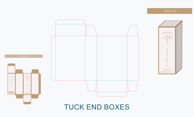 Do packaging box design, product box design by Salehbahri | Fiverr