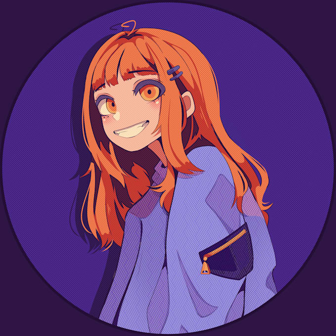 Draw an anime icon pfp by Kitsiie | Fiverr