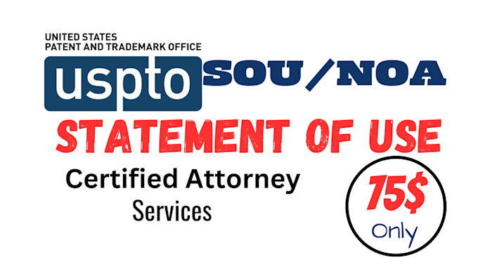 File your trademark statement of use by Qais987 | Fiverr