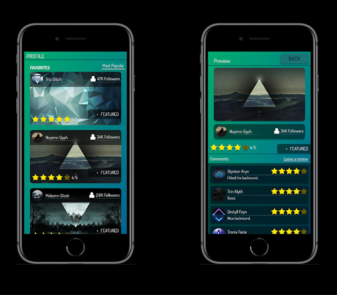 Create ui ux design for mobile using figma by Saotekin | Fiverr