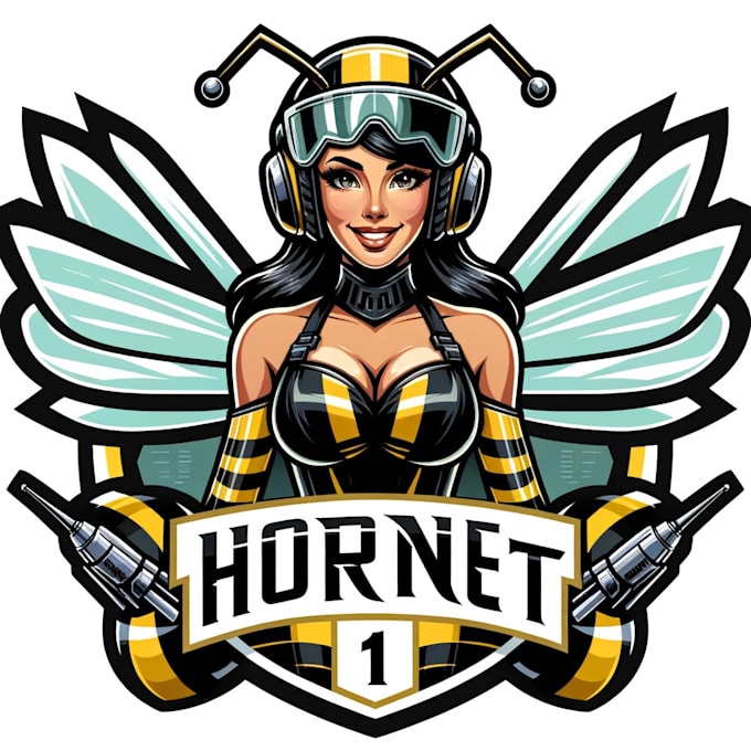Create your bee logo for your bee sports team by Joebrooks | Fiverr