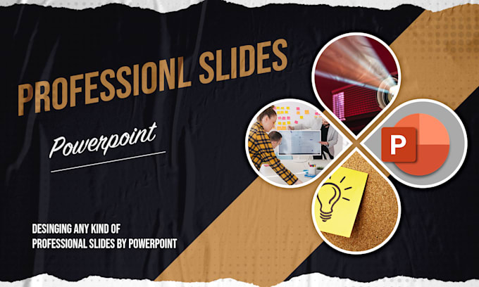 Professional powerpoint slide designing by Yaserzarifii | Fiverr