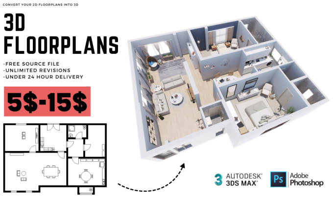 3d model your 2d floorplans 3d model your 2d floorplans