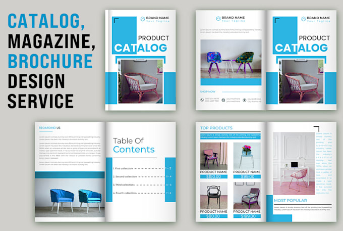 Design exclusive product catalog and magazine design by Hudagraphics ...