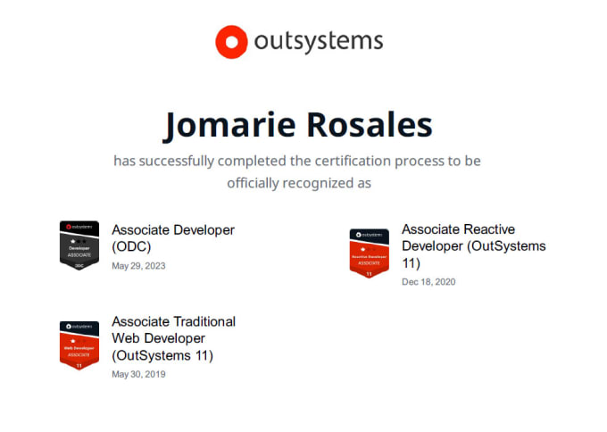 Develop,bug fix, create using outsystems by Jomrosales | Fiverr Develop,bug fix, create using outsystems by Jomrosales | Fiverr