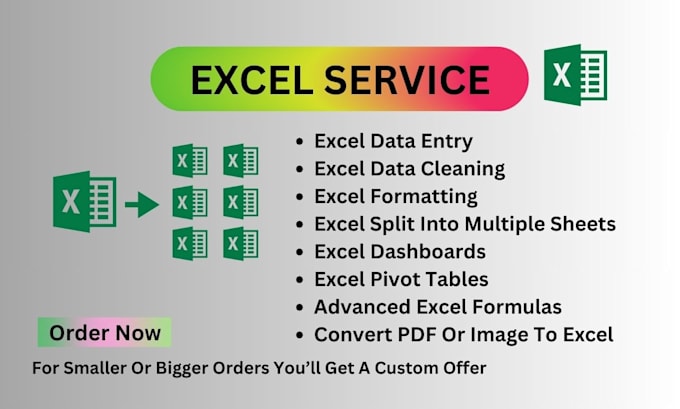 Professional excel data entry expert by Jahanara45 | Fiverr