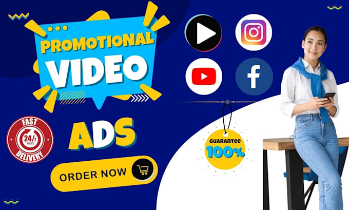Create promotional video ads or short video ads for marketing ...