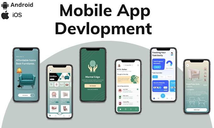 Ios app developer and android mobile app using flutter by Christinewin | Fiverr