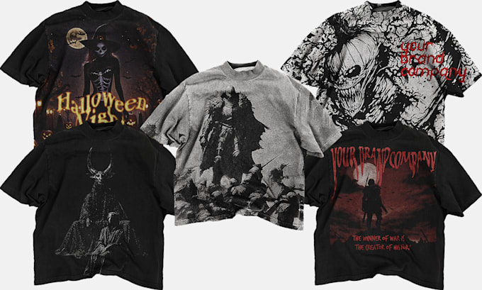 Create dark fantasy clothing design by Yopannn | Fiverr