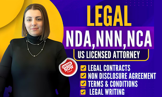 Draft legal nda, nnn, nca contracts and agreement by Dev_booster | Fiverr
