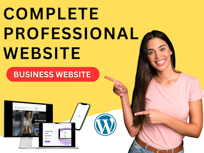 Build a complete website by Prodevsoftware | Fiverr