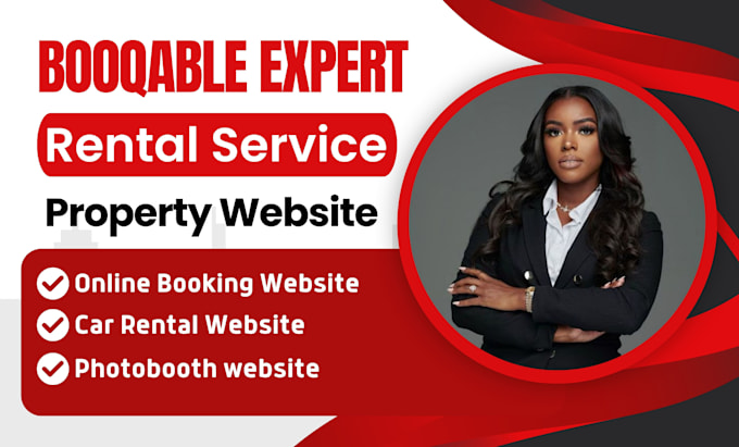 Build booqable rental website, photobooth template event website party ...