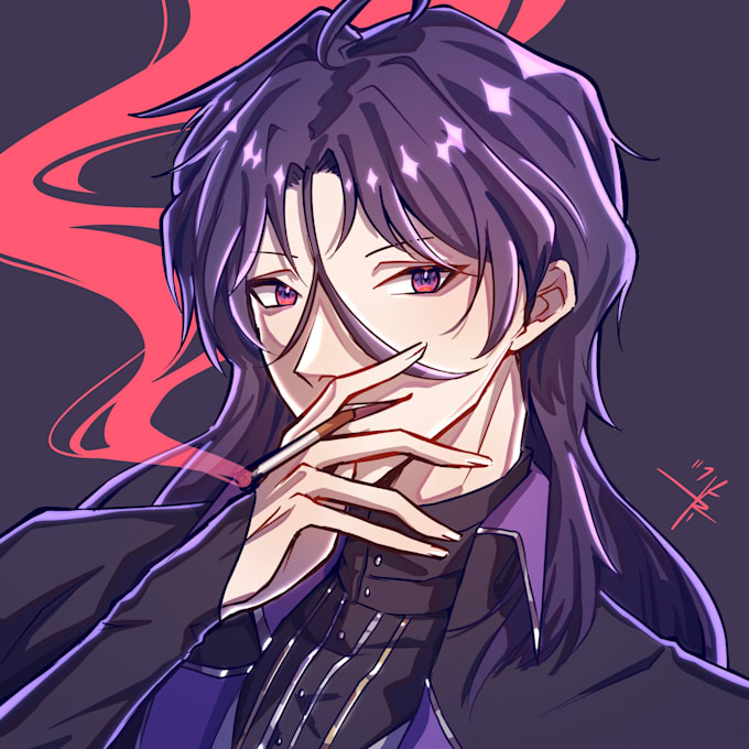 Draw simple anime characters by Akanatsuzeko | Fiverr