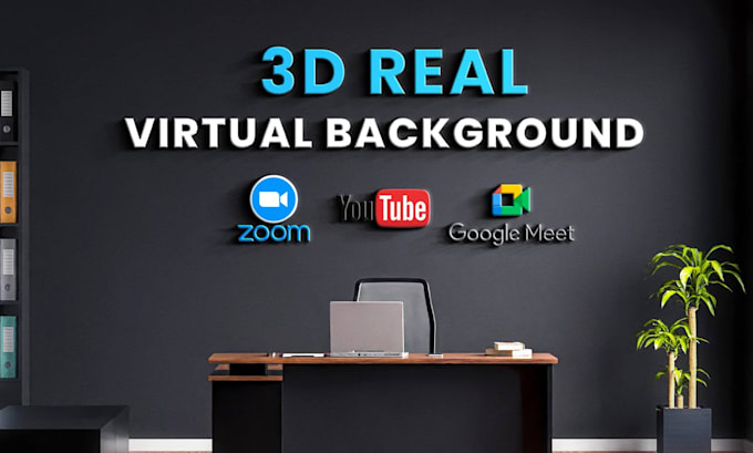 Design a custom zoom virtual background with your logo by Tecnicalweb ...