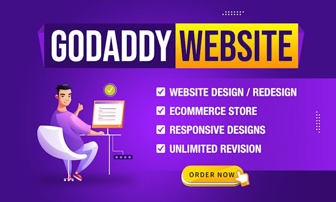 Design or redesign godaddy website professionally by Creative_devps ...
