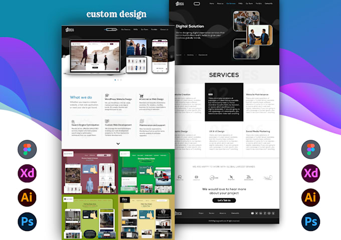 Make user friendly ux ui design for web and mobile apps with prototype by Alaminkhan00 | Fiverr