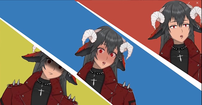 Live2d vtuber model comissions by Rickkomori | Fiverr