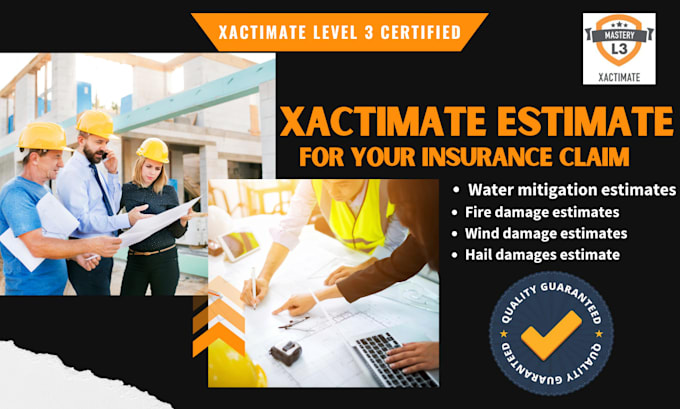 Create xactimate estimate for insurance claim by Izharahmed643 | Fiverr