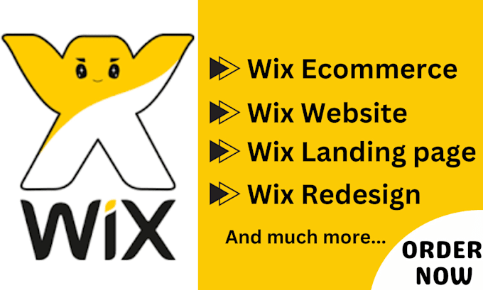 Create responsive wix ecommerce, wix website design, redesign, wix ...