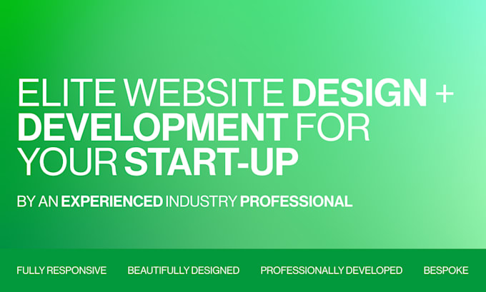 Create a professional website for your start up business by Ryanjgledhill | Fiverr
