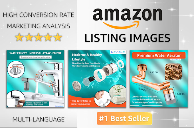 Design amazon product listing images that convert by Arauzo_brothers | Fiverr