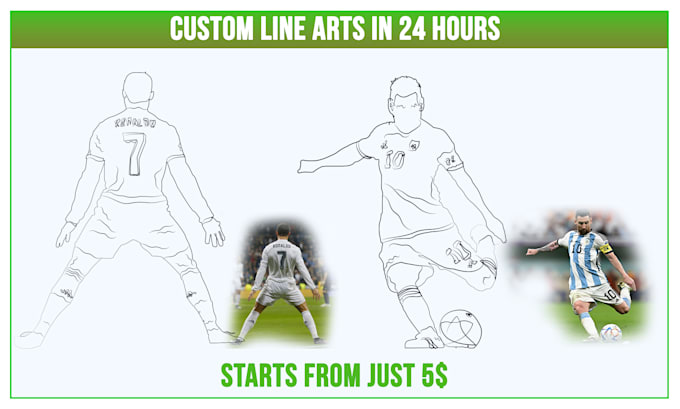 Create stunning custom line art drawings by Cnimeshana | Fiverr