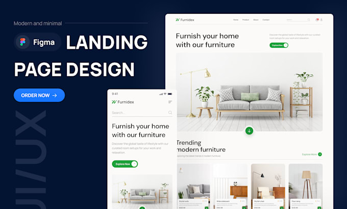 Website ui, figma landing page design, figma design by Yousufalvi99 ...