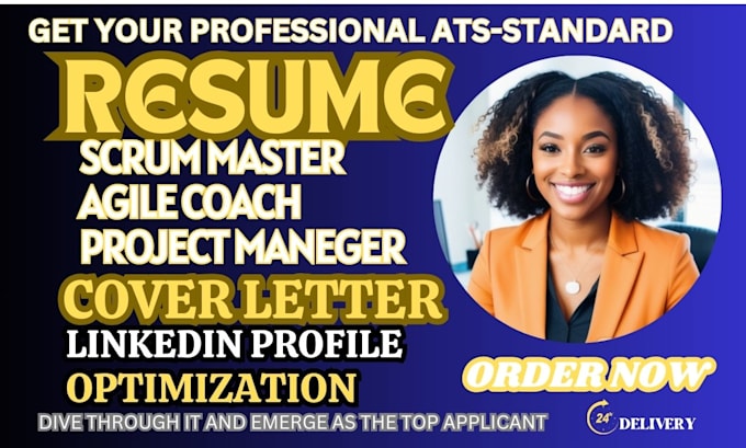 Create scrum master resume, project management, scrum master and agile ...