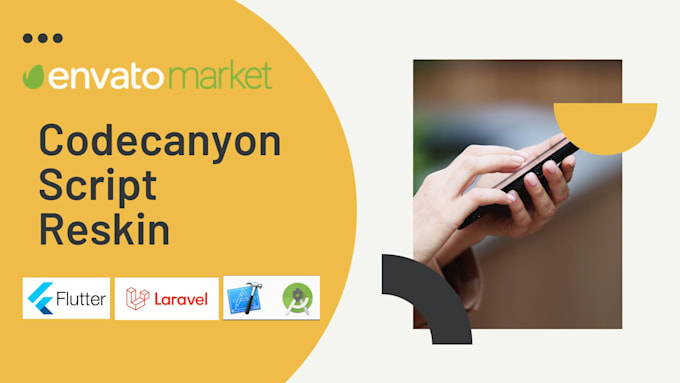 Reskin Codecanyon Script Flutter App Reskin By Qbytech Fiverr