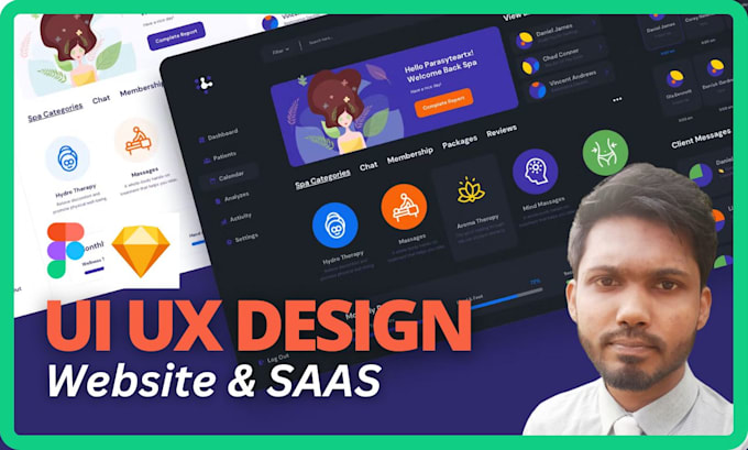 Do responsive website ui ux design or mobile app ui ux design by ...