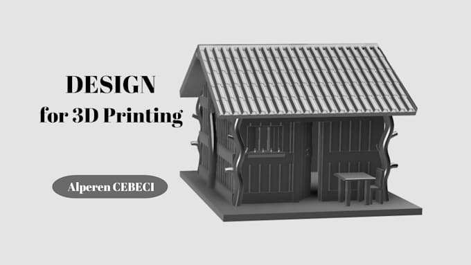 Design and modify 3d product model stl 3mf obj by Alperenc19 | Fiverr