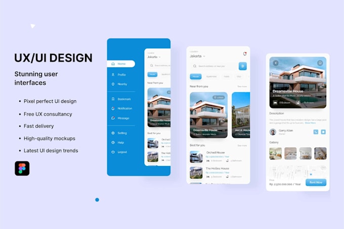 Design your mobile and web app user interface ui,ux design with figma ... Design your mobile and web app user interface ui,ux design with figma ...